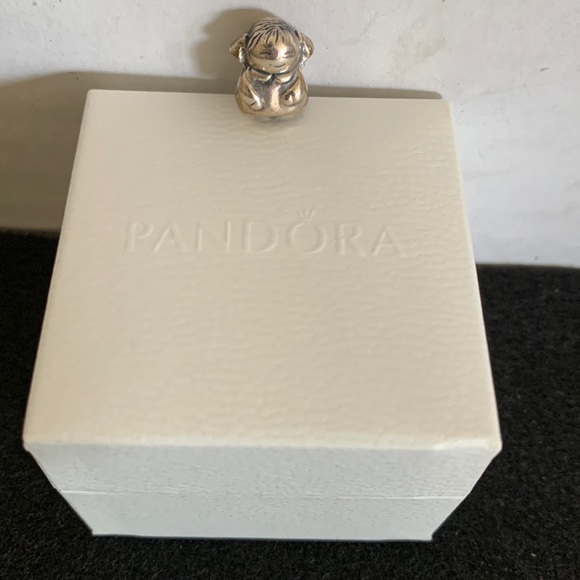 Pandora | Jewelry | Pandora Happy Little Girl Charm | Poshmark